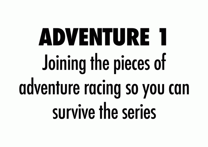 Adventure1 – Adventure 1